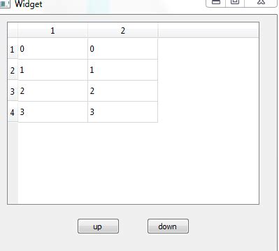 Qt Moving Complete Rows In A QTableView Stack Overflow