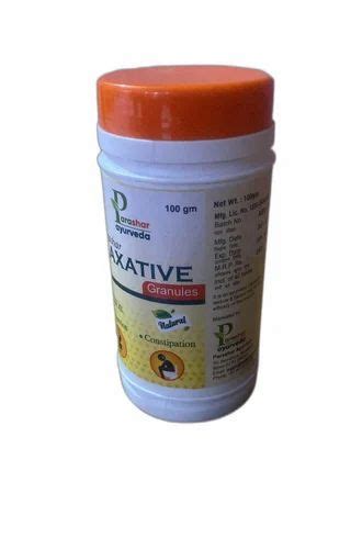 Parashar Ayurveda Laxative Granules For Constipation Control 100 Gm