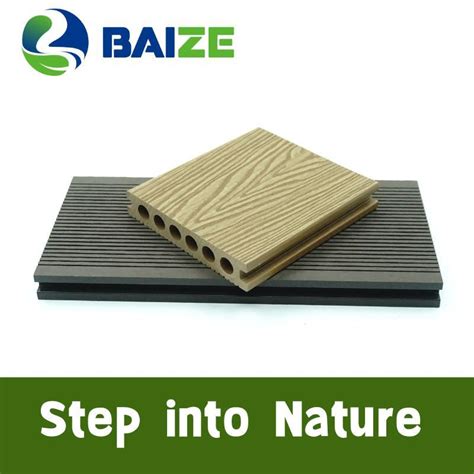 High Quality Wood Plastic Composite Flooring Board Wpc Decking Of Easy Assembling Wood Plastic