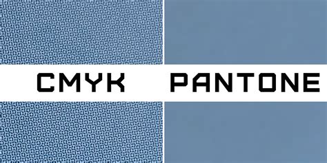 Printing Process Pantone Vs Cmyk Thunderstruck Design