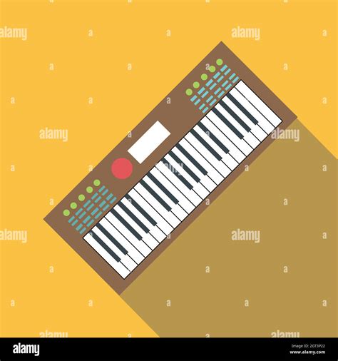 Synth Icon Flat Style Stock Vector Image And Art Alamy