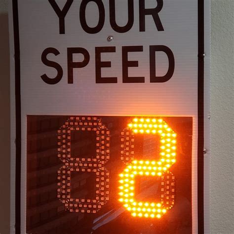 Arduino Radar Speed Sign Arduino Radar Speed Sign