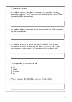 Linux Labs Processes Management Exercises High School Unit