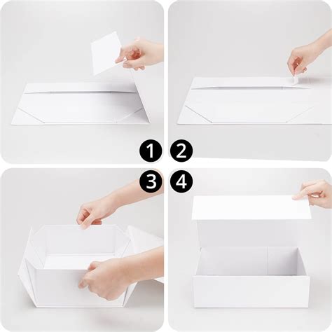 Caja De Regalo De 11 X 75 X 35 Pulgadas Cajas De Regalo Blancas Con