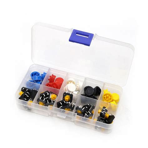 25 Stuks Tactile Drukknop Momentary 12x12x73mm Mi Grandado