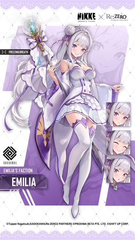 Goddess Of Victory Nikke Crossover With Rezero Starting Life In