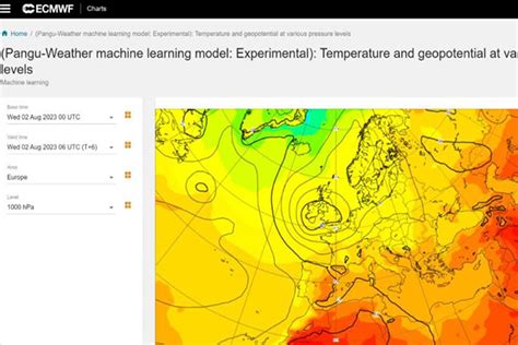 Huawei Cloud Pangu Weather Model Now Available On Ecmwf