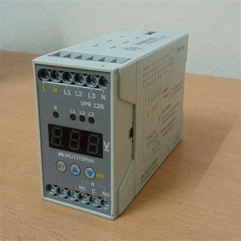 Multispan Vpr 126 Three Phase Voltage Protection Relay 240 V At Rs