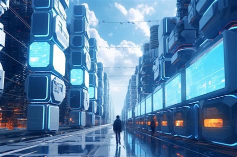 Premium Photo Smart Grid Technology Optimizing Energy Generative Ai