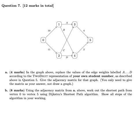 Solved Question 5 3 Marks In Total In Section B Of The