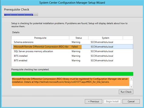 microsoft remote differential compression rdc libr failed hatasının