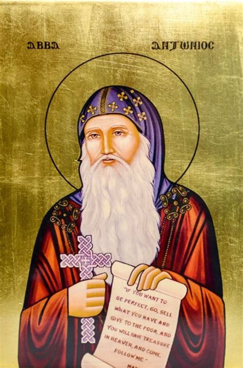 Saint Antony, Treasures In Heaven, Christian Pictures, Orthodox Icons ...