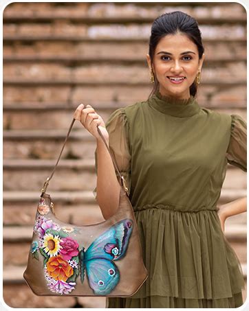 Anna By Anuschka Hand Painted Womens Genuine Leather Small Zip Around Crossbody Paris At Night