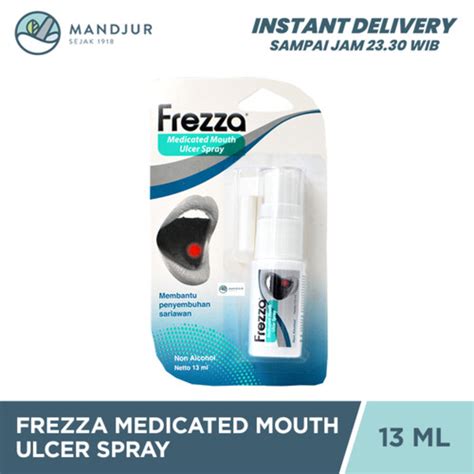 Jual Frezza Medicated Mouth Ulcer Spray ML Spray Mulut Jakarta Pusat Apotek Mandjur