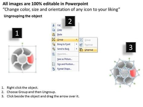 Ppt Circular Writing Process PowerPoint Presentation Phase Diagram Templates