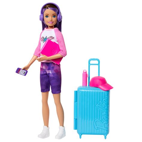 Barbie Skipper Doll And 10 Accessories Mattel