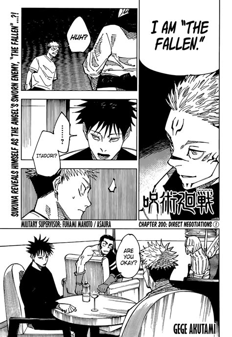 Jujutsu Kaisen Chapter 200 Jujutsu Kaisen Manga Online