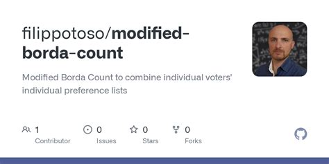 Github Filippotoso Modified Borda Count Modified Borda Count To