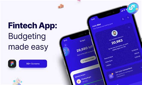 Fintech App 7thsense Mobile App Figma