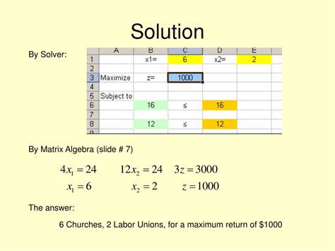 PPT Simplex Method PowerPoint Presentation Free Download ID
