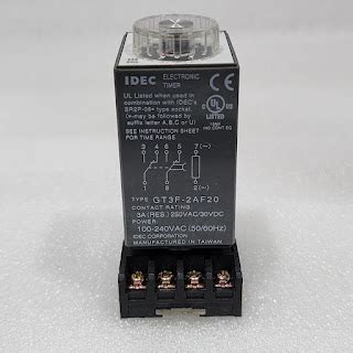 IDEC GT F AF ELECTRONIC TIMER VAC IDEC GT F AF ELECTRONIC TIMER VAC