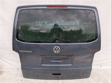 VW T5 TRANSPORTER KLAPA POKRYWA BAGAŻNIKA SZYBA - 13079222646 ...