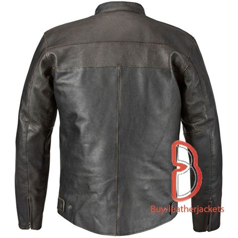 Retro Look Vintage Leather Jacket