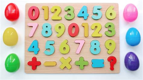 숫자놀이 유아를 위한 1부터 10까지 숫자 퍼즐 놀이 Youtube