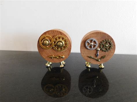 Steam Punk Figurine Steam Punk Ed Woods Lincs Handmade Wooden