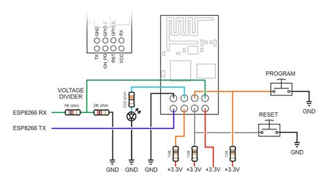 esp8266轻度睡眠 esp8266 esp8266接线 大山谷图库