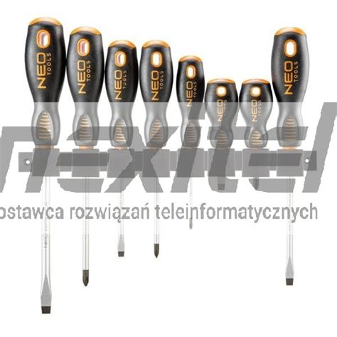 Zestaw 8 szt. wkrętaków Neo Tools 04-207 | Systemy instalacyjne ...