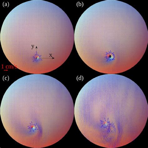 Same As In Fig 7 But For The Relative Vorticity Fields Vorticity Is