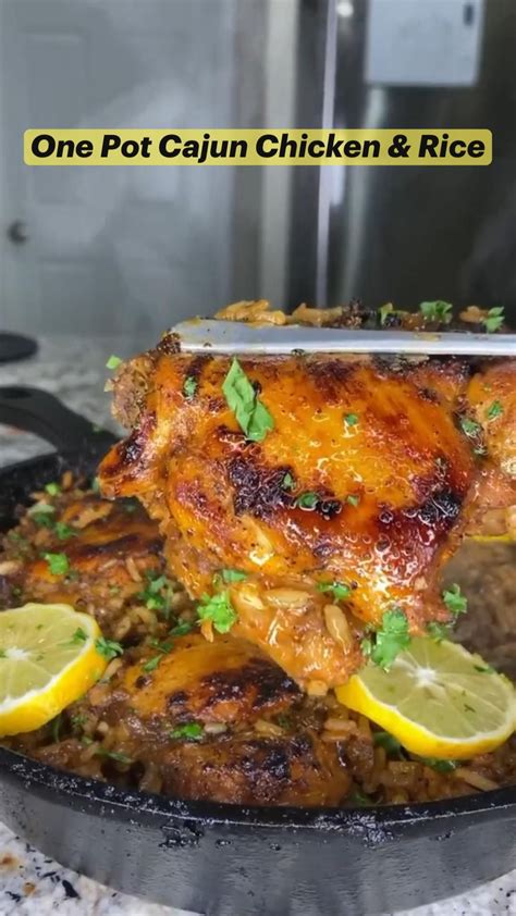 One Pot Cajun Chicken Rice Artofit