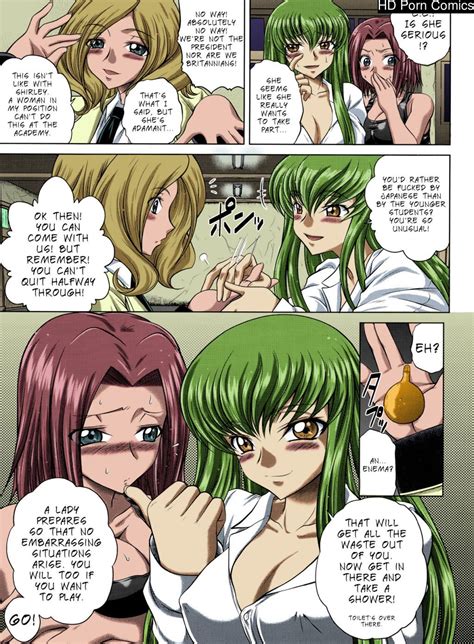 C Lemon M Code Geass Lelouch Of The Rebellion Comic Porn HD Porn Comics