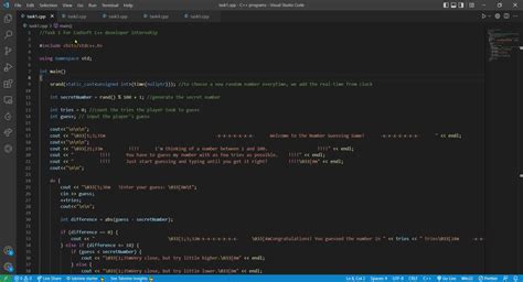 Sayan Jasu On Linkedin Programming Skilldevelopment Coding Numberguessinggame Codsoft Cpp