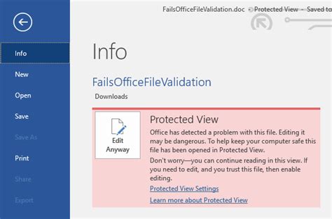 sửa lỗi enable content tắt enable editing trong excel và word