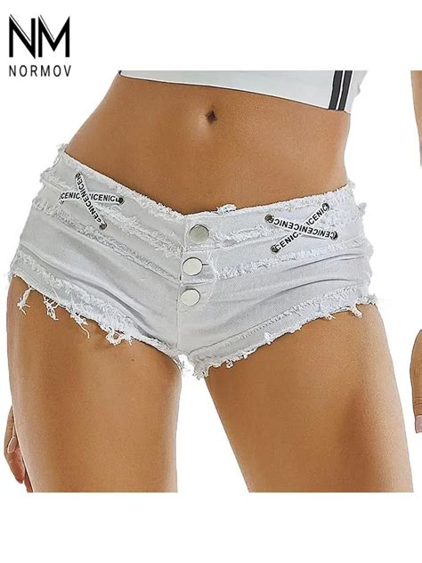 Normov Sexy Women Shorts Summer Skinny Casual Denim Booty Shorts