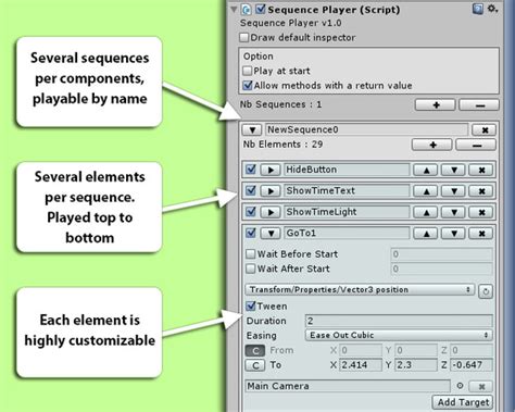 RELEASED Sequence Player Community Showcases Unity Discussions