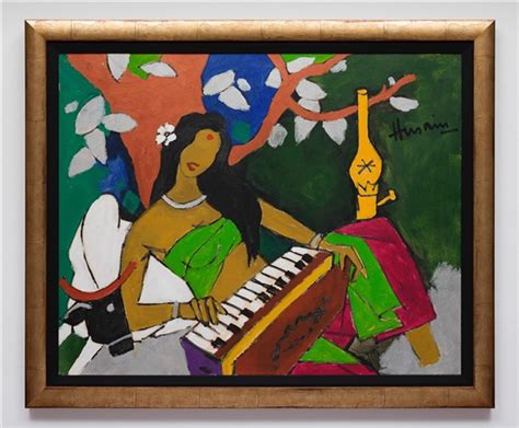 Gaja Gamini By Mf Husain On Artnet