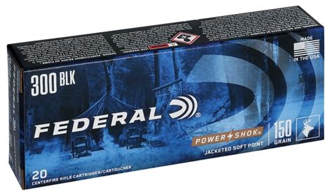 Federal Power Shok 300 Aac Blackout Ammunition