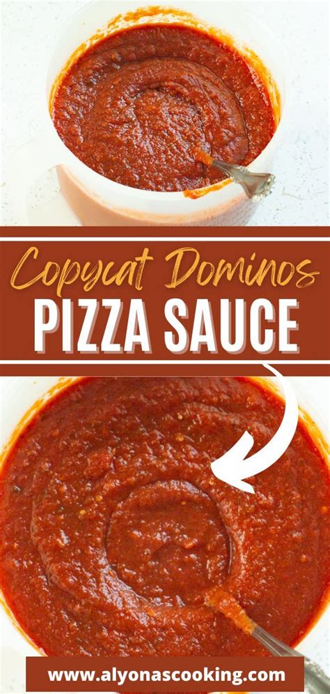 Pizza Sauce Recipe Domino S Copycat Artofit