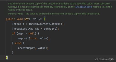 【java】浅谈threadlocalthreadlocal 静态 Csdn博客