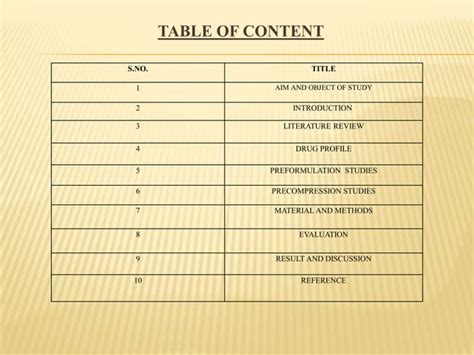Project Report On Formulation And Evaluation Of Diclofenac Sodium Fast Dissolving Tablet Pptx