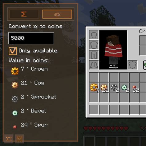 Numismatics Calculator Minecraft Mod