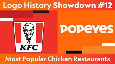 Logo History Showdown 12 Kfc Vs Popeyes Youtube