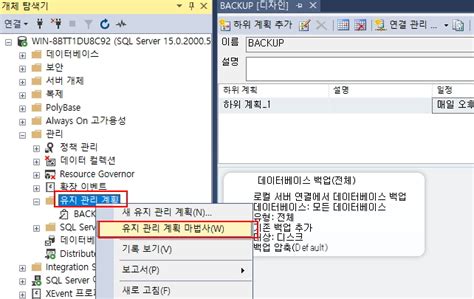 16 이름에 백업 파일 자동 삭제라고 기입 후 아래와 같이 선택 후 다음 클릭