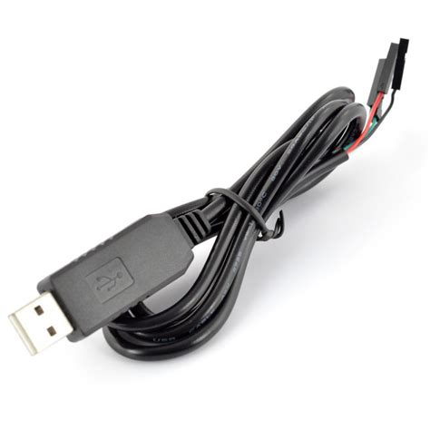 Przejściówka USB na przewody żeńskie z konwerterem USB UART PL2303