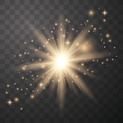 Vector Sparkle Star Explosion With Rays Stock Illustration Download
