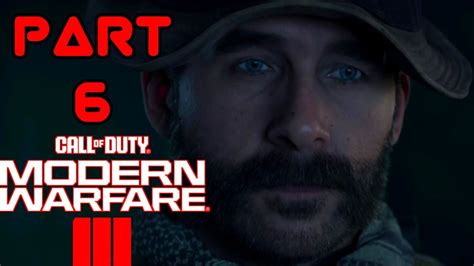 Call Of Duty Modern Warfare 3 2023 Campaign Part 6 CRASH SITE YouTube