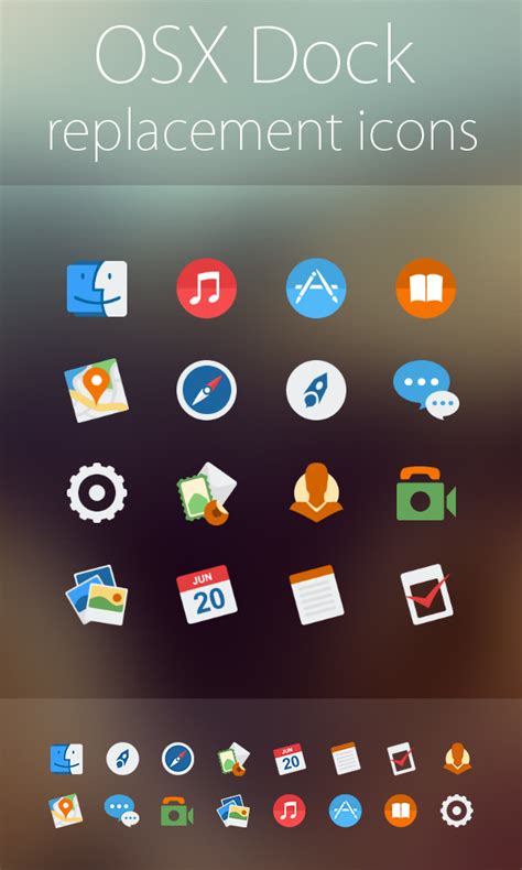 OSX Yosemite Icons AlienValley